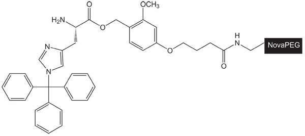 H-His(Trt)-HMPB NovaPEG resin | 856174